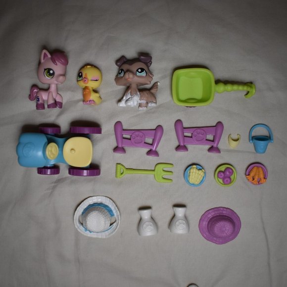 Hasbro | Toys | Littlest Pet Shop Barnyard Pets Set | Poshmark